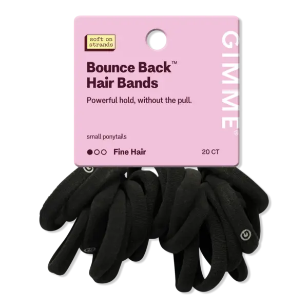 GIMME BEAUTY X-fine Hair Bands - Black