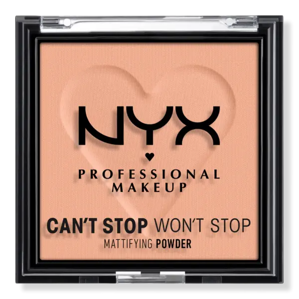 NYX PROFESSIONAL MAKEUP Can't Stop Won't Stop All Day Mattifying Powder - Bright Peach