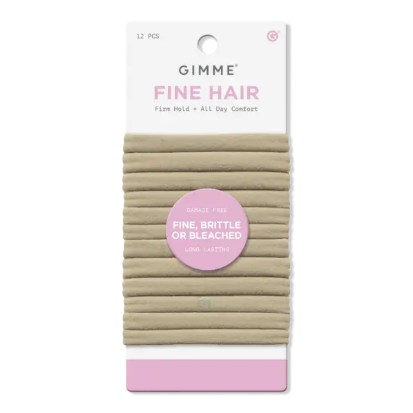 GIMME BEAUTY Fine Hair Bands - Blonde