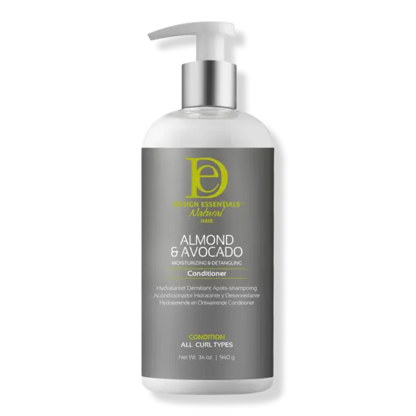 DESIGN ESSENTIALS Almond & Avocado Moisturizing & Detangling Conditioner - One-color