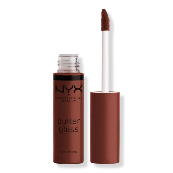 NYX PROFESSIONAL MAKEUP Butter Gloss Non-sticky Lip Gloss - Brownie Drip