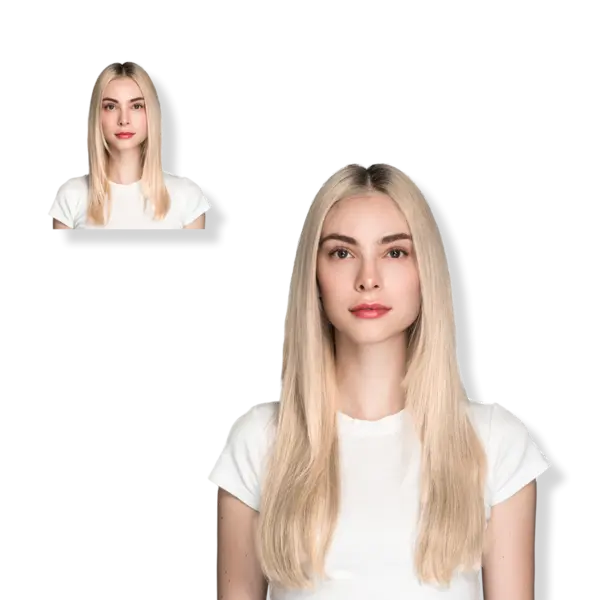 LOCKS & MANE 18 Clip-in Human Hair Extension - Vanilla