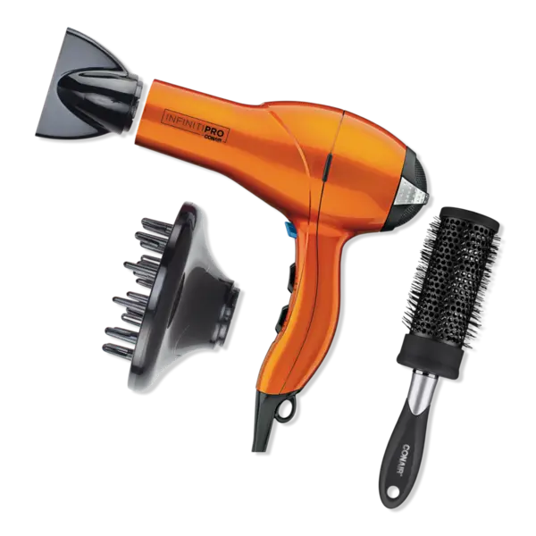 CONAIR Infinitipro Quick Styling Salon Hair Dryer - Orange