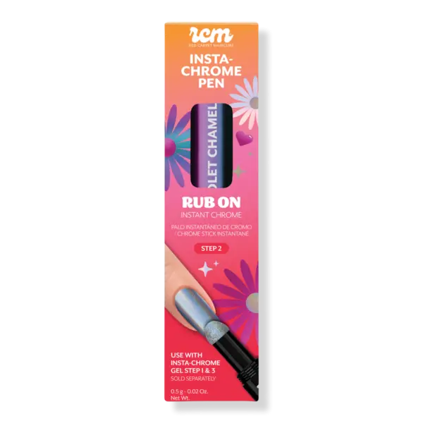 RED CARPET MANICURE Insta-chrome Nail Art Pen For Gel Polish - Violet Chameleon