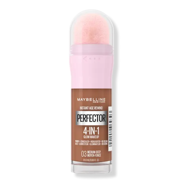 MAYBELLINE Instant Age Rewind Instant Perfector 4-in-1 Glow Makeup - 03 Medium-deep
