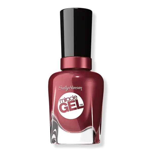 SALLY HANSEN Miracle Gel Nail Polish Reds, Oranges & Yellows - Wine Stock