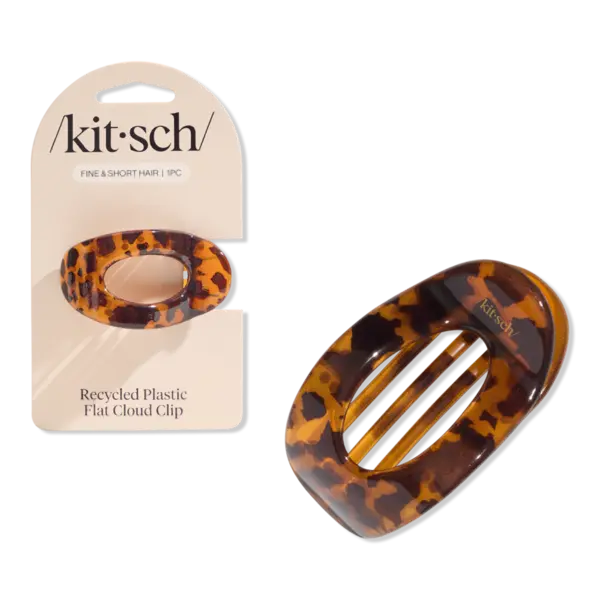 KITSCH Tortoise Cloud Flat Claw Clip