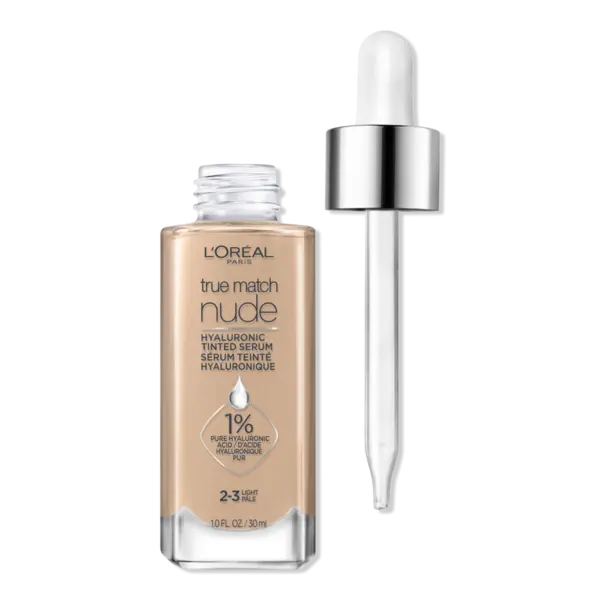 L'OREAL True Match Nude Hyaluronic Tinted Serum - 2-3 Light