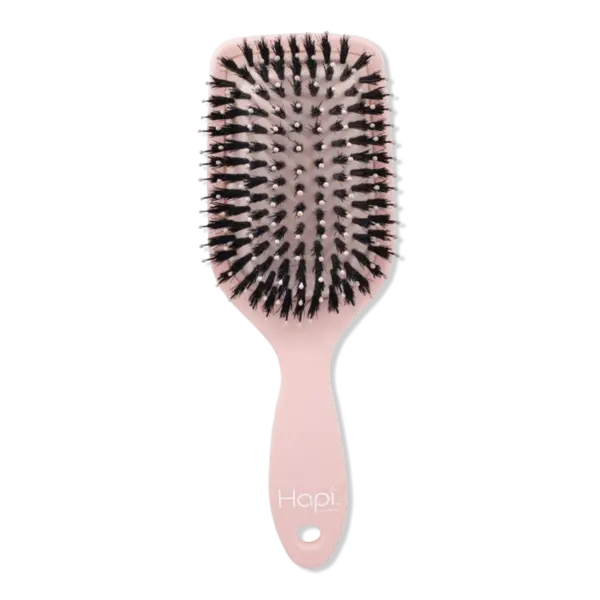 CRICKET Hapi Anti-static Joy & Shine Boar Paddle Hair Brush - One-color