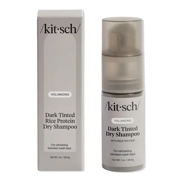 KITSCH Volumizing Rice Protein Dry Shampoo - Dark Tinted