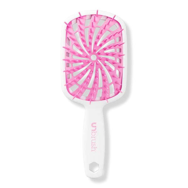 UNBRUSH Plus Detangling Hair Brush Fine & Fragile Hair - Bubble Gum