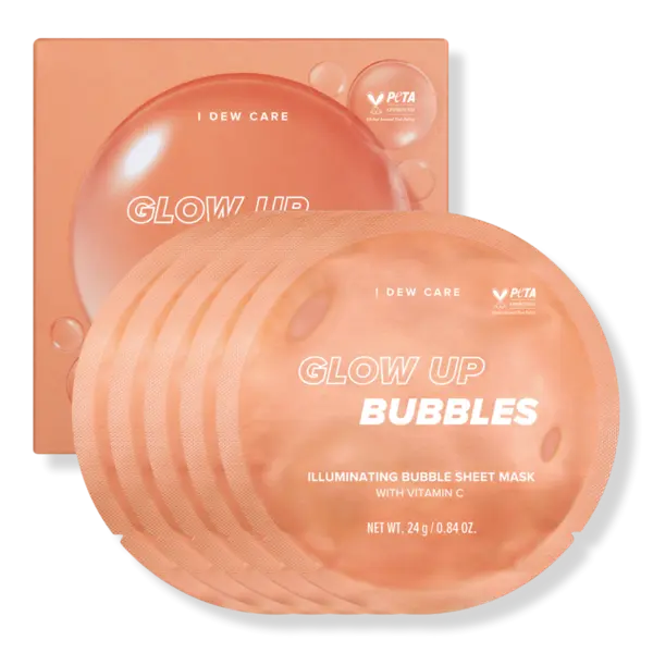 I DEW CARE Glow Up Bubbles Illuminating Bubbling Sheet Mask - One-color