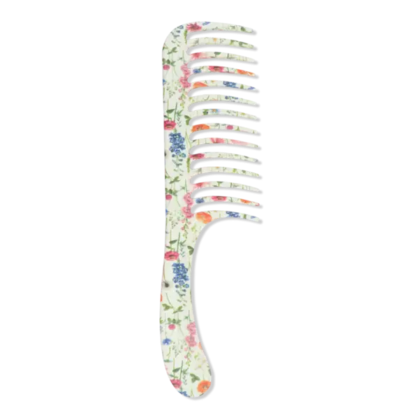 DENMAN D28 Wid Tooth Comb - Floral Fantasies