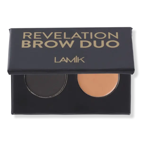LAMIK BEAUTY Revelation Brow Duo Soft Black /eloquence - Soft Black/eloquence