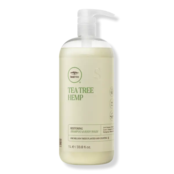 PAUL MITCHELL Tea Tree Hemp Restoring Shampoo & Body Wash - One-color