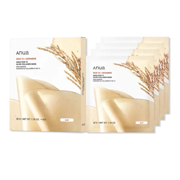 ANUA Rice 70 Glow Collagen Mask - One-color