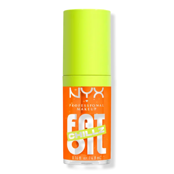 NYX PROFESSIONAL MAKEUP Fat Oil Lip Drip Chillz Cooling Lip Oil - Citrus Chiller