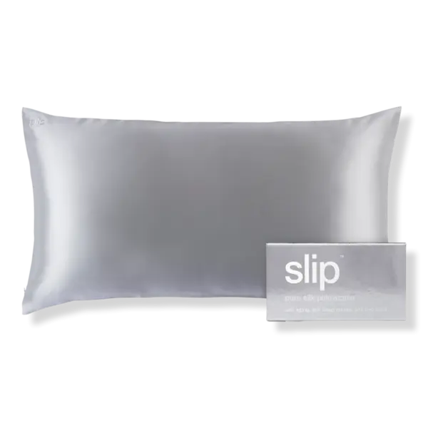 Slip Pure Silk King Pillowcase - Silver