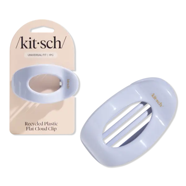KITSCH Medium Cloud Flat Claw Clip - Hydrangea Breeze