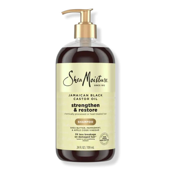 SHEAMOISTURE Strengthen And Restore Jamaican Black Castor Oil Shampoo - One-color