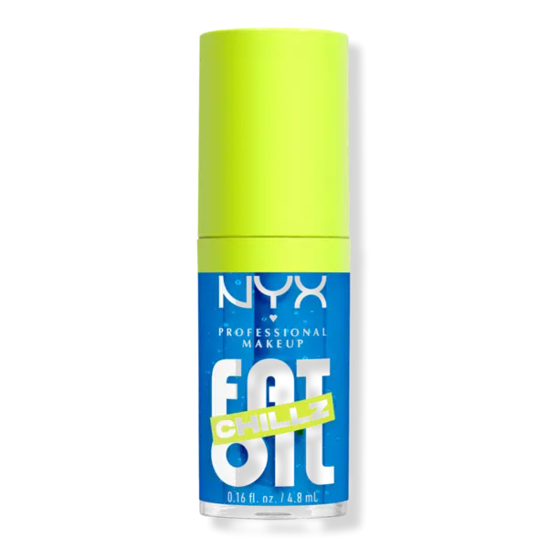 NYX PROFESSIONAL MAKEUP Fat Oil Lip Drip Chillz Cooling Lip Oil - Polar Peppermint