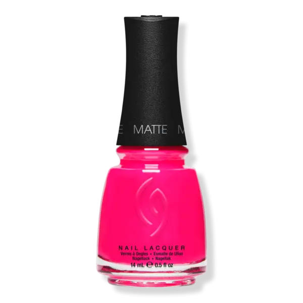 CHINA GLAZE Mega Pigment Nail Lacquer, Mattes - Rose Among Thorns