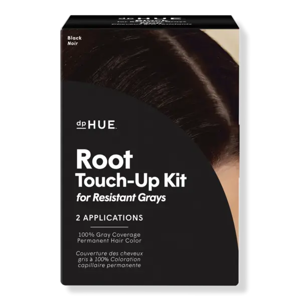 DPHUE Root Touch-up Kit For Resistant Gray Hair - Black