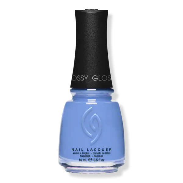 CHINA GLAZE Mega Pigment Nail Lacquer, Creme Cool Tones - Boho Blues
