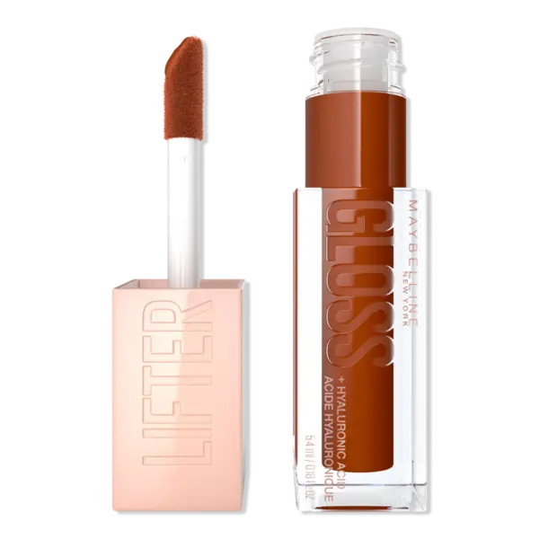 MAYBELLINE Lifter Gloss Honey'd Lip Gloss With Hyaluronic Acid - Caramel