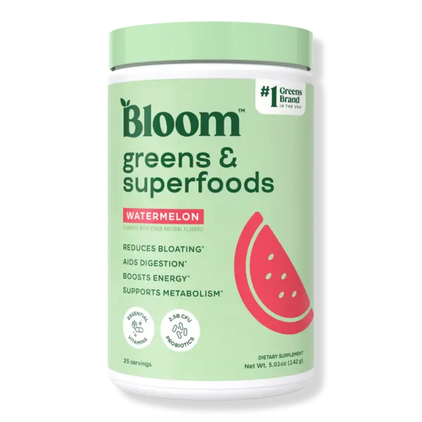 BLOOM Greens And Superfoods Powder Watermelon - One-color