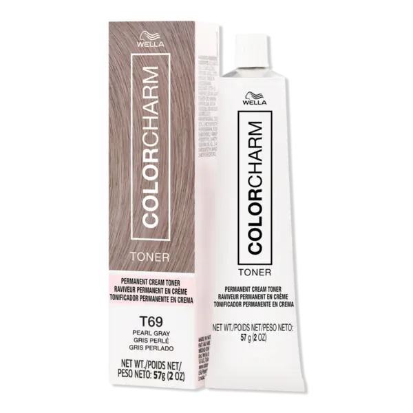 WELLA Colorcharm Permanent Creme Toner - T69 Pearl Gray