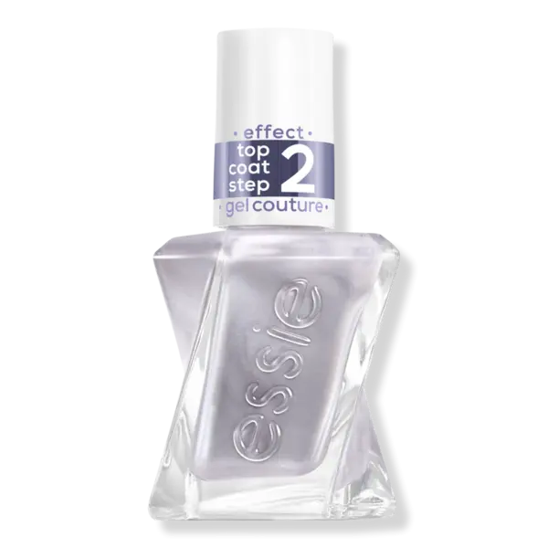 Essie Gel Couture Metallic Glaze Longwear Top Coat - Glazed Chrome