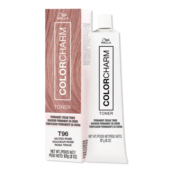 WELLA Colorcharm Permanent Creme Toner - T96 Muted Rose