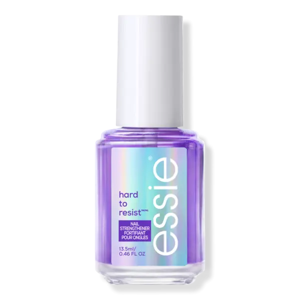Essie Hard To Resist Nail Strengthener Treatment - Clear Violet Tint, Neutralize & Brighten