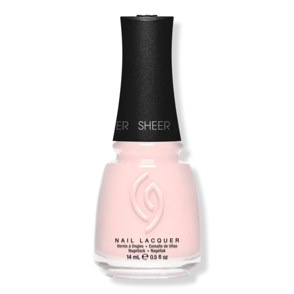 CHINA GLAZE Mega Pigment Nail Lacquer, Sheers - Sheer Tulle