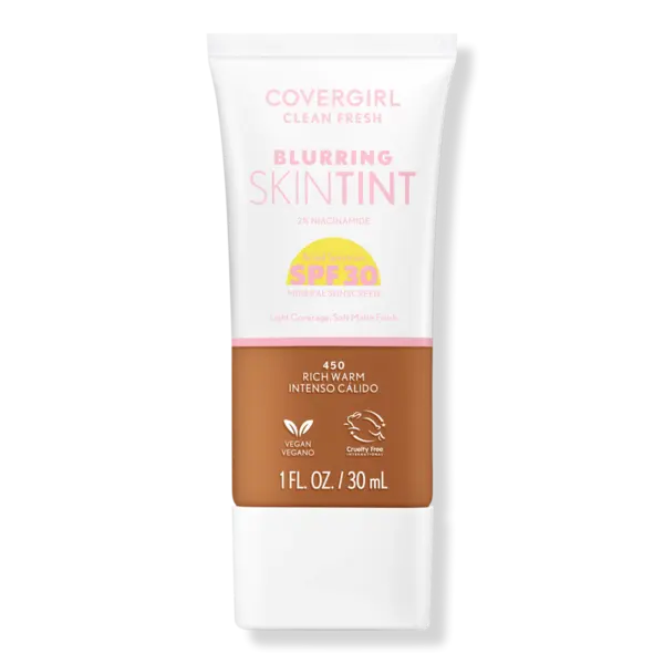 COVERGIRL Clean Fresh Blurring Skin Tint Spf 30 - Rich Warm