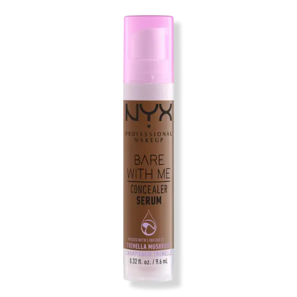 NYX PROFESSIONAL MAKEUP Bare With Me Hydrating Face & Body Concealer Serum - Mocha