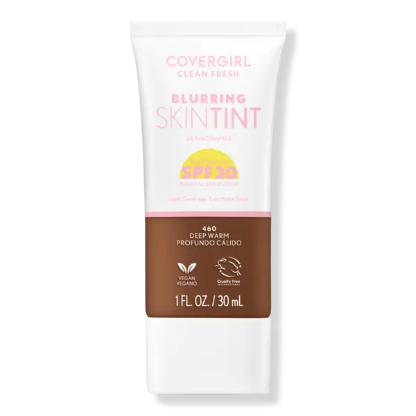 COVERGIRL Clean Fresh Blurring Skin Tint Spf 30 - Deep Warm