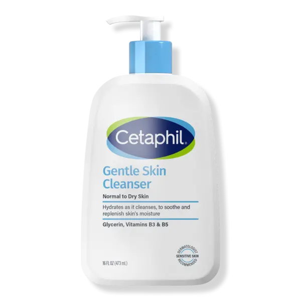 Cetaphil Gentle Skin Cleanser Face Wash, For Sensitive Skin - One-color