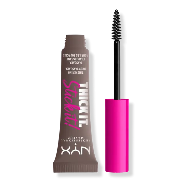NYX PROFESSIONAL MAKEUP Thick It Stick It! Thickening Brow Gel Mascara - Cool Ash Brown