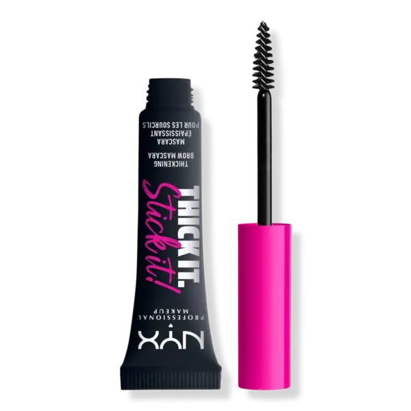 NYX PROFESSIONAL MAKEUP Thick It Stick It! Thickening Brow Gel Mascara - Black