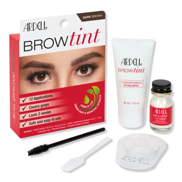 ARDELL Brow Tint Full Coverage Dye Kit - Dark Brown
