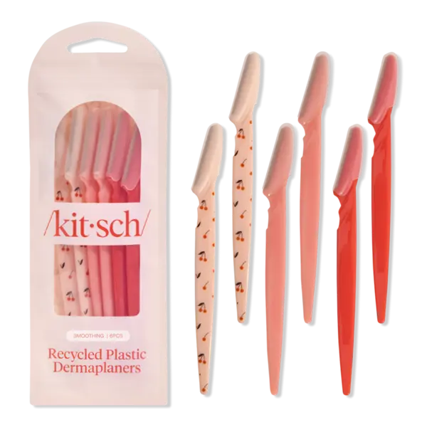 KITSCH Dermaplaners 6 Piece Set - Cherry Blossom