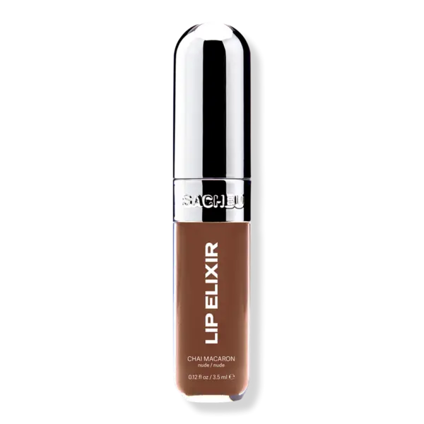 SACHEU Lip Glaze Elixir 3-in-1 Balm + Oil + Gloss - Chai Macaron