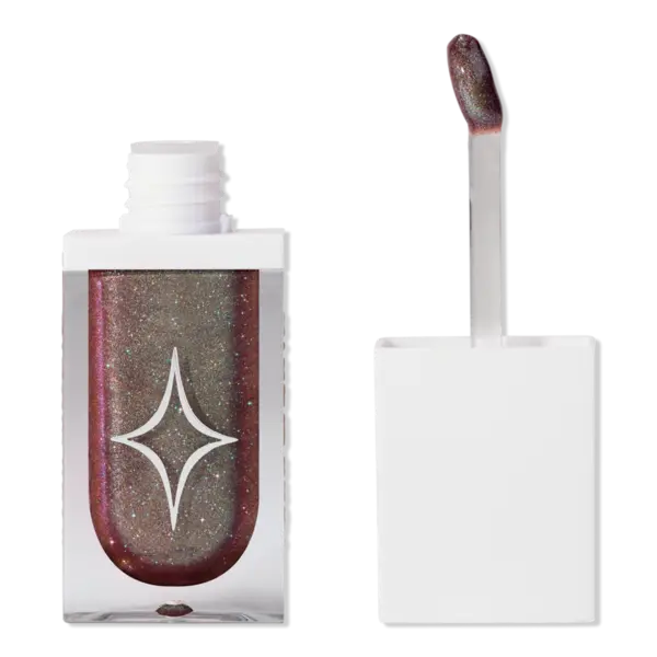 HALF MAGIC Magic Drip Glitter Lip Gloss - Blushing Lizard