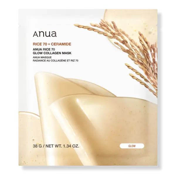 ANUA Rice 70 Glow Collagen Mask - One-color