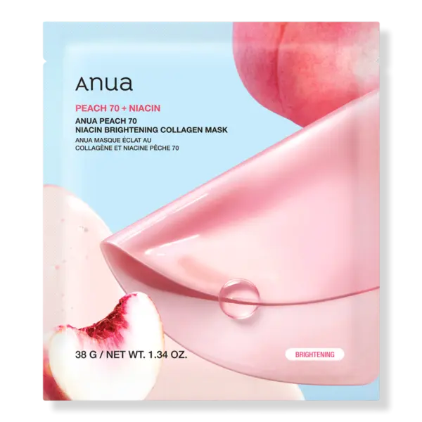 ANUA Peach 70 Niacin Brightening Collagen Mask - One-color