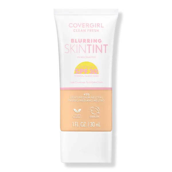 COVERGIRL Clean Fresh Blurring Skin Tint Spf 30 - Light/medium Neutral