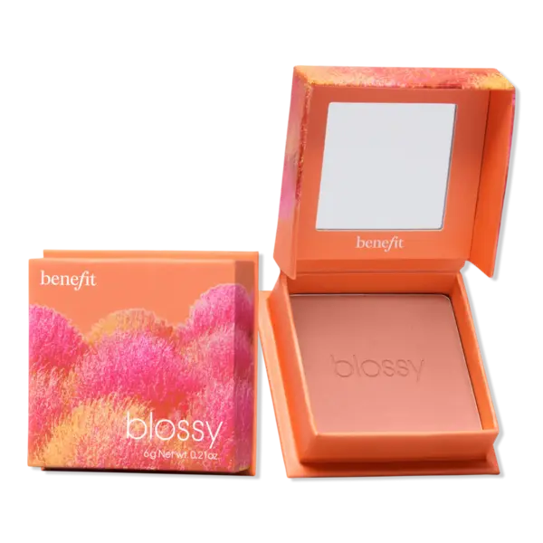 BENEFIT COSMETICS Silky-soft Powder Blush - Blossy