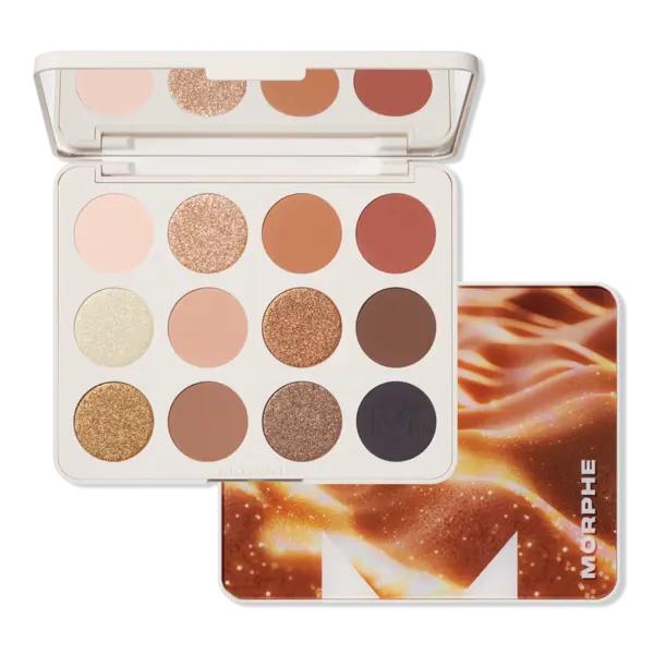 MORPHE Chromaplus 12-pan Eyeshadow Palette - Flickering Sands